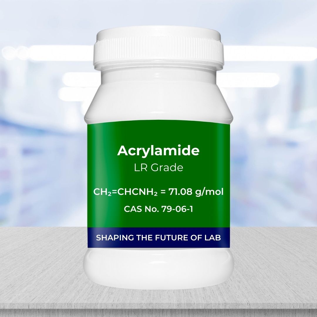 Acrylamide LR Grade – 250 gm | CAS RN 79-06-1 - Laboratory Hub