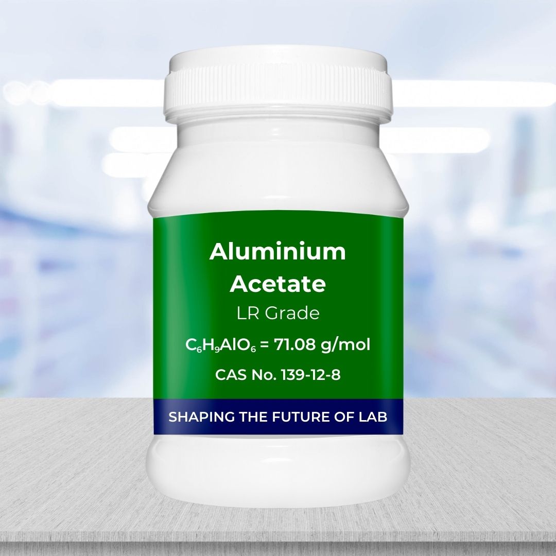 Aluminium Acetate LR Grade – 500 gm | CAS RN 139-12-8 - Laboratory Hub