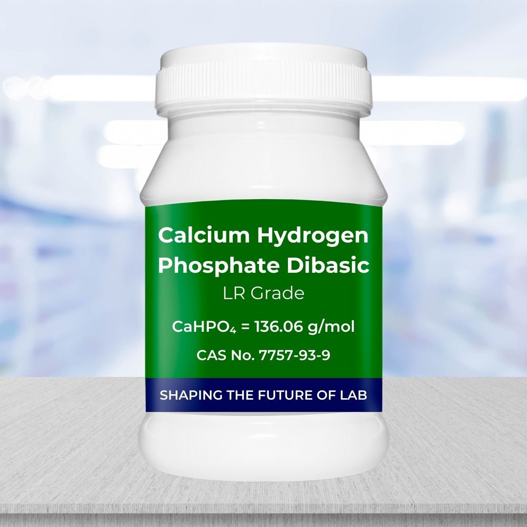 Calcium Hydrogen Phosphate Dibasic LR Grade – 500 gm | CAS RN 7757-93-9 ...