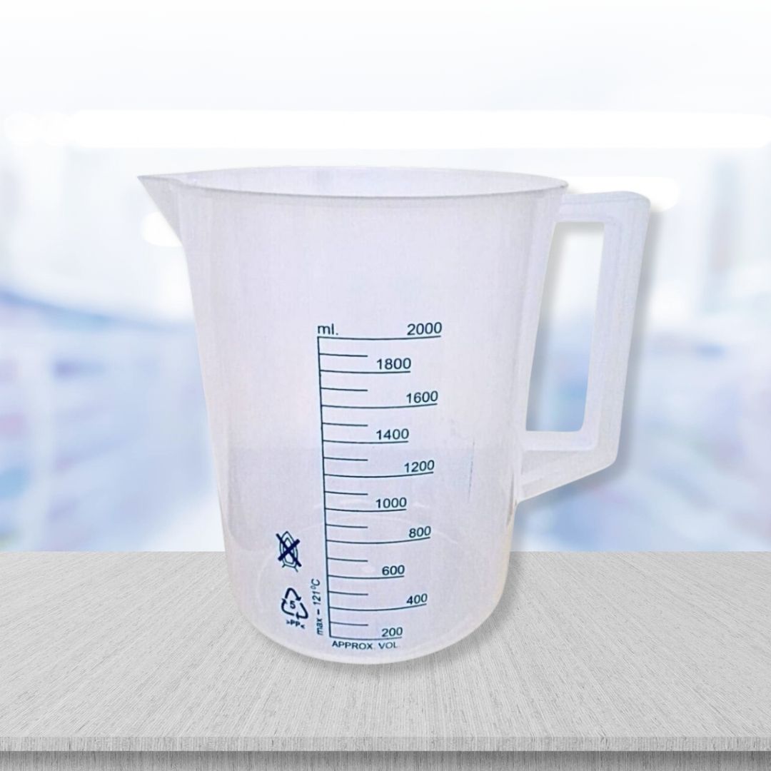 Measuring Jug (Printed Graduation) - 2000 ml - Laboratory Hub